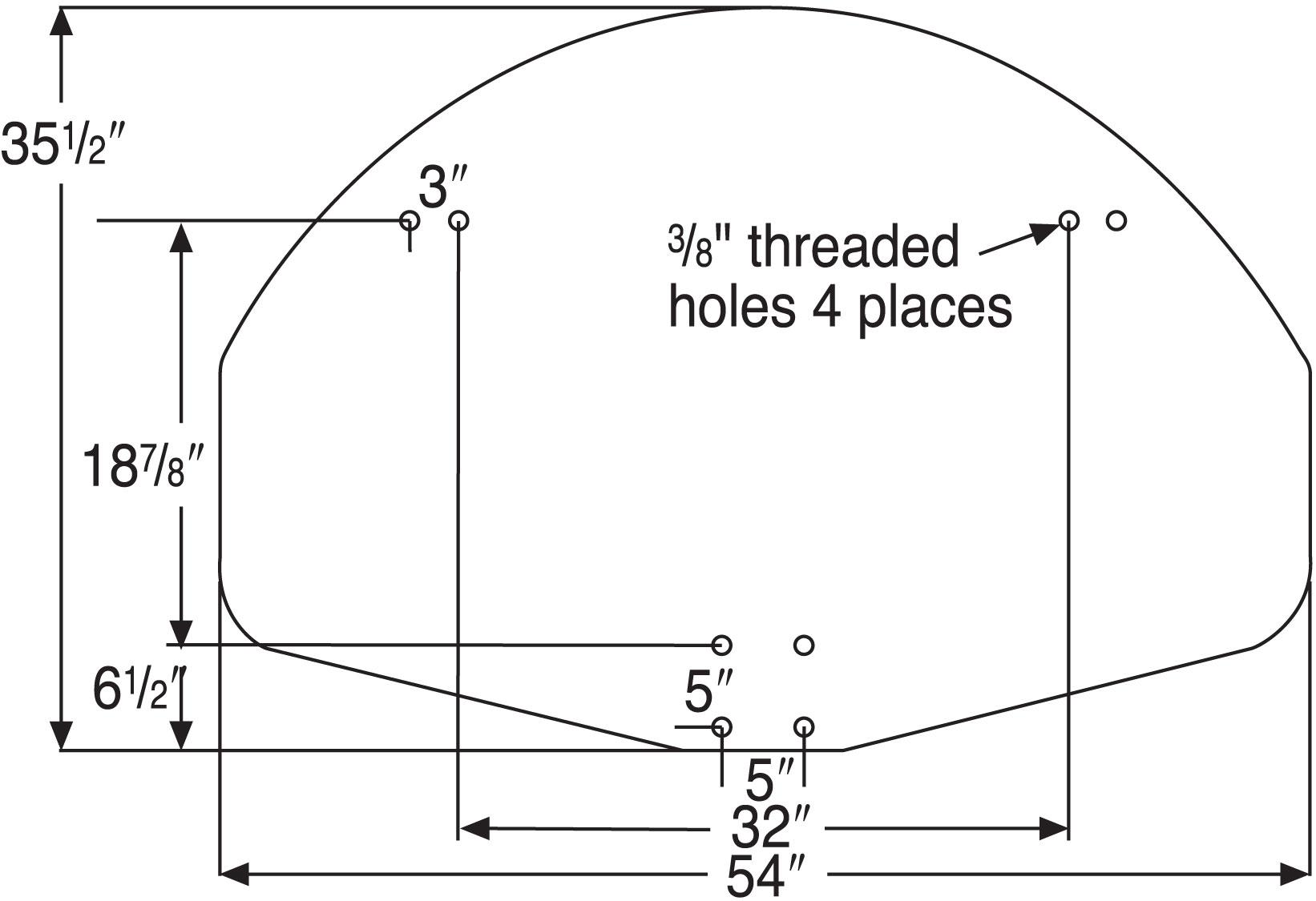 Lifeguard White Aluminum Backboard with Border & Shooter's Square ...