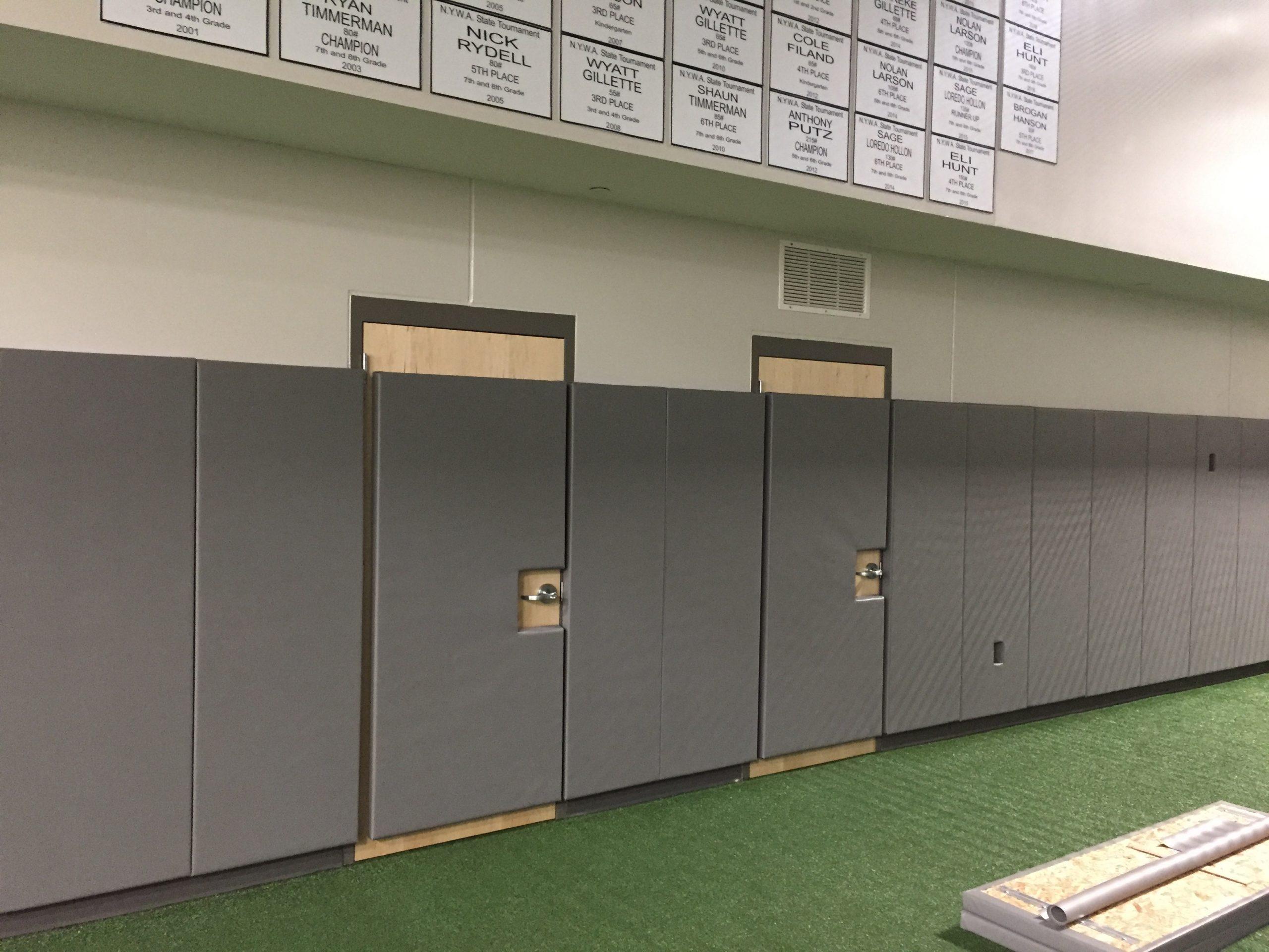 Protector Custom Gym Wall Padding | Solid Color | Bison Inc.