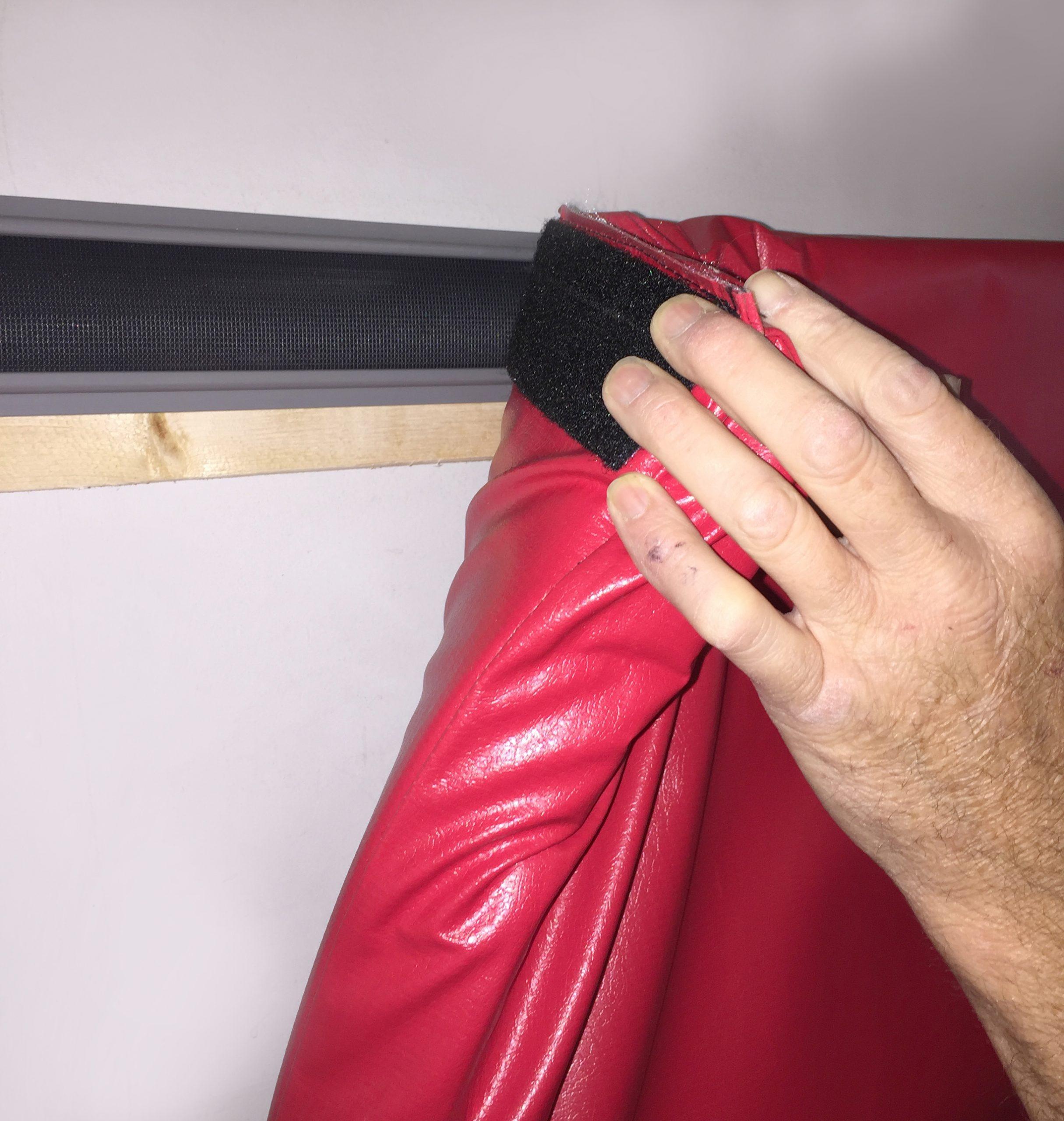 Removable Track Mounting System for Wall Padding | Sideline Sports